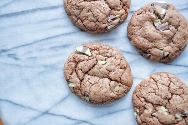 Best Double Chocolate Mint Chip Cookie Recipe - Donvey Farms