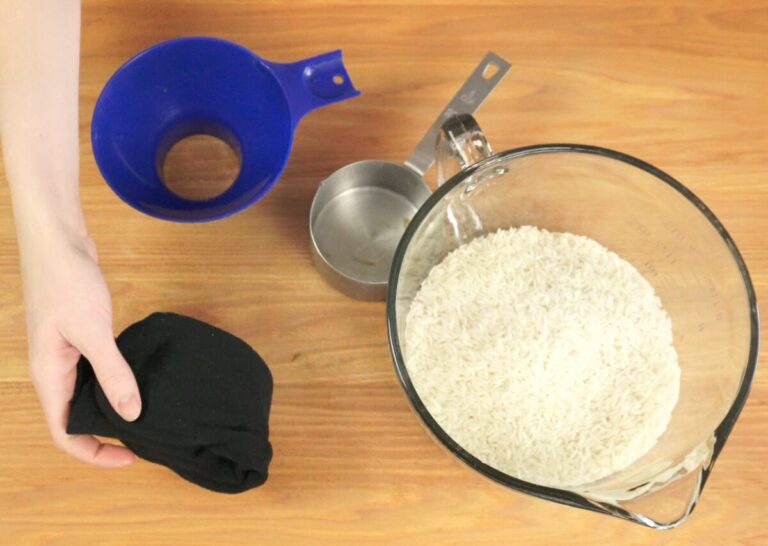 How to Make a Rice Heating Pad - Natural Pain Relief - Donvey Farms