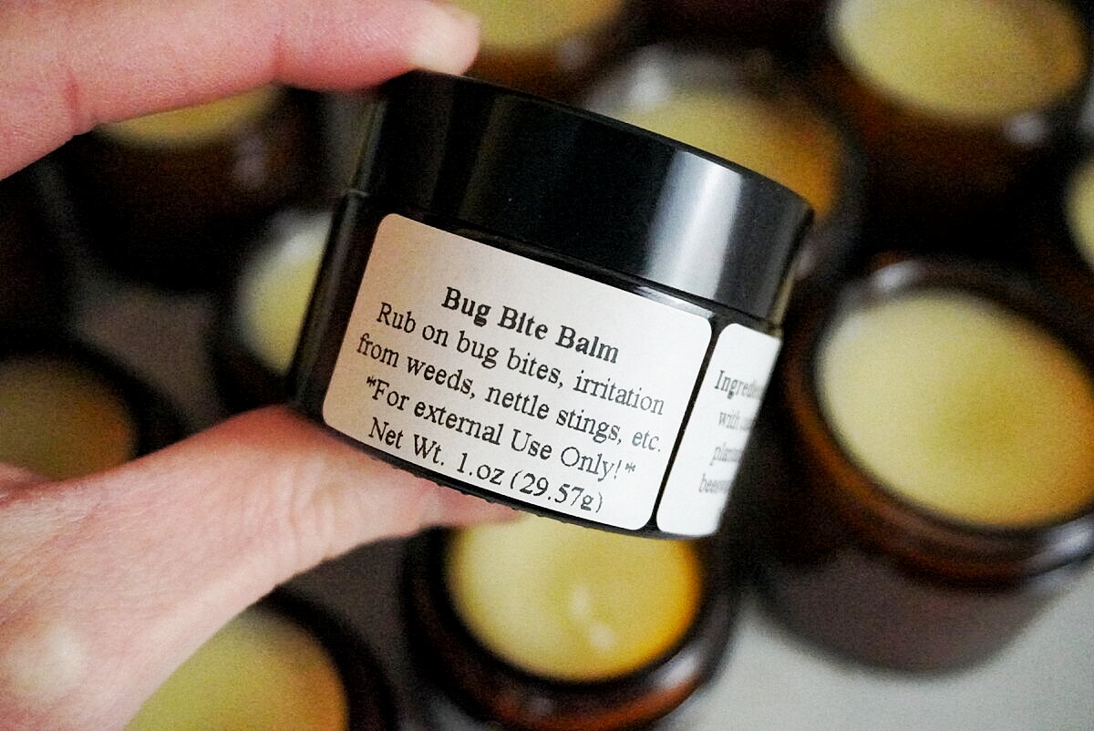 DIY Bug Bite Balm Recipe How To Make Anti-Itch Relief Salve - Donvey Farms