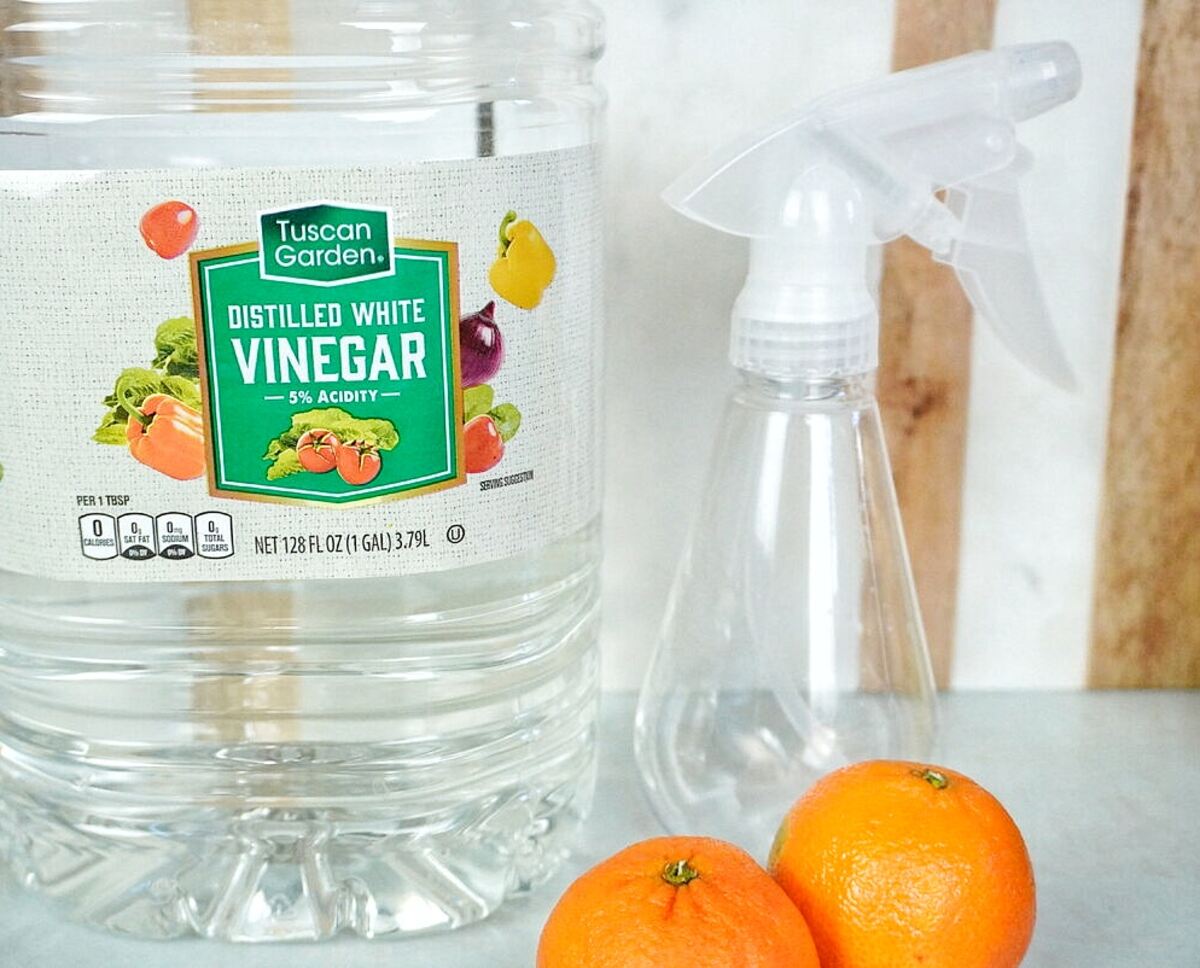 How To Make Citrus Infused Vinegar All-Natural Cleaner - Donvey Farms